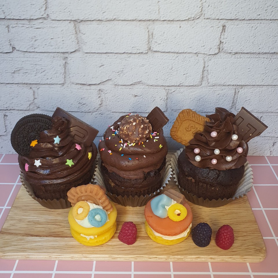 달콤한 초코컵케이크(발렌타인데이/ 초코덕후를 위한) | 솜씨당