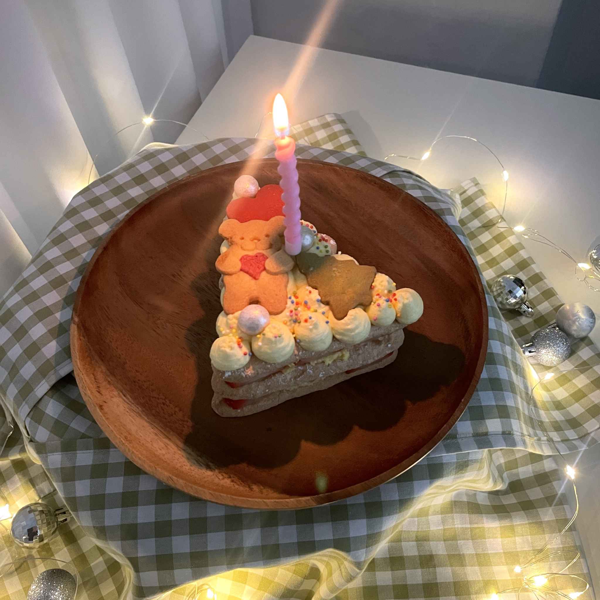 3단 크리스마스 딸키 케이크 만들기 선물 케익 | 솜씨당