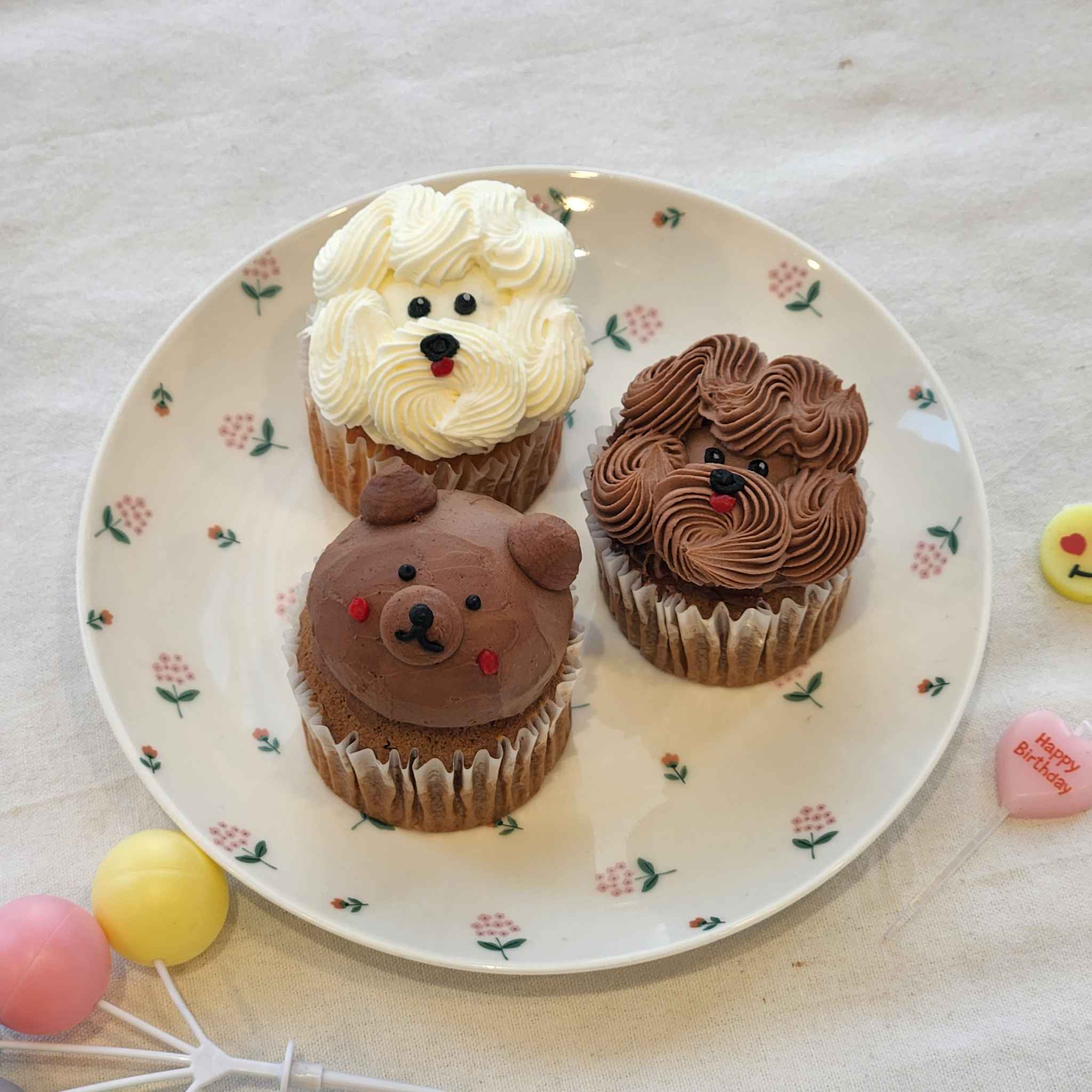 [수원] 부드럽고 촉촉한 수제 컵케이크 7종, 캐릭터 컵케이크 5종 원데이클래스