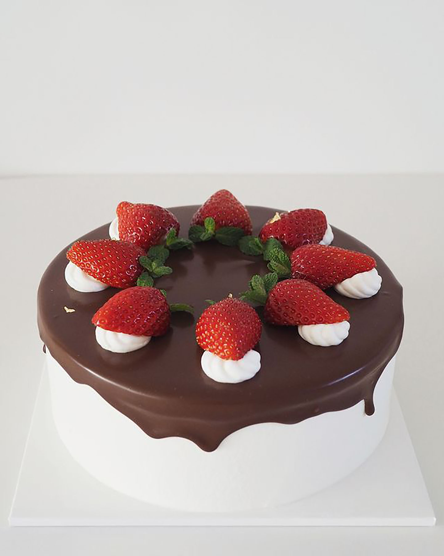 [마포]가나슈 딸기 생크림 케이크 만들기 원데이클래스 | 솜씨당