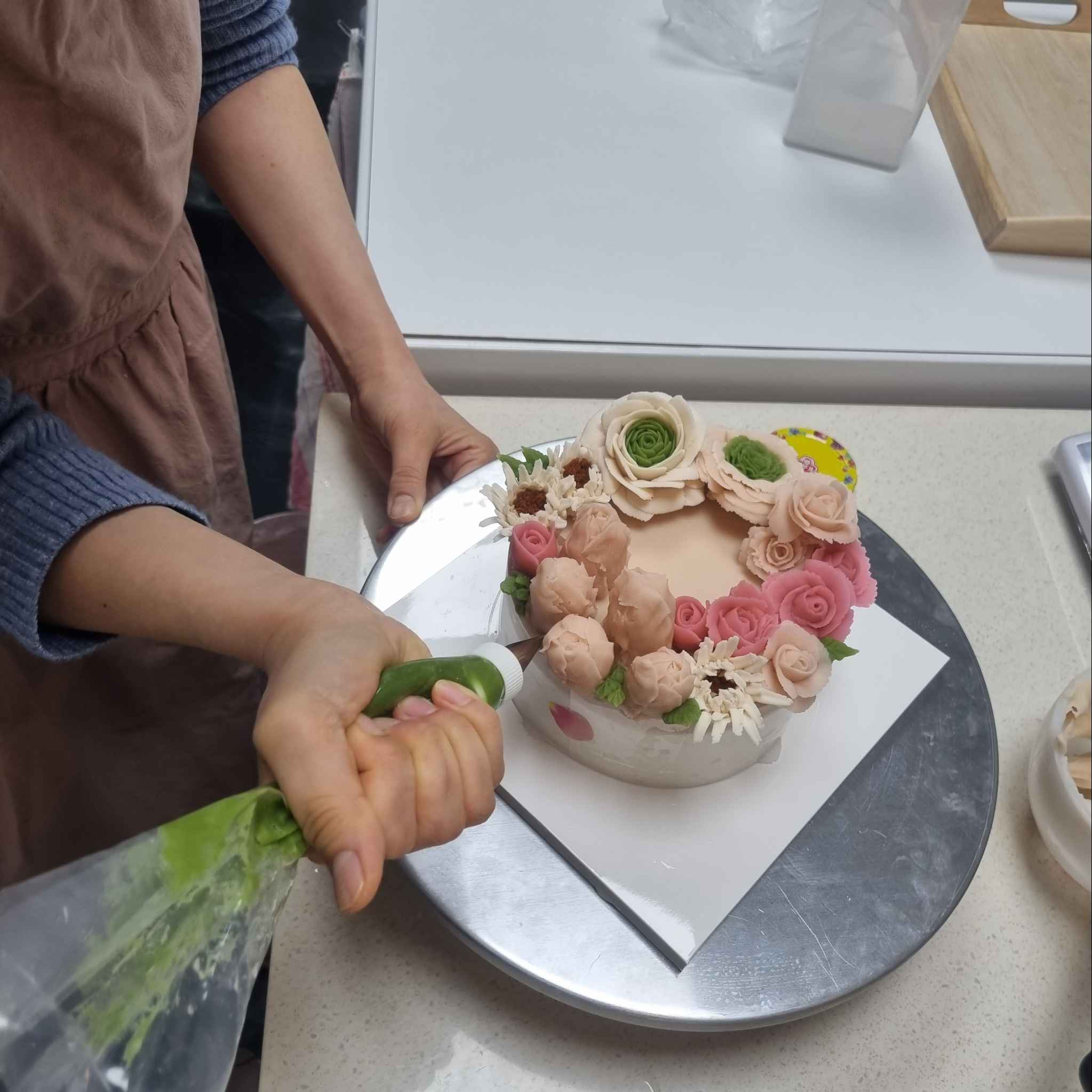[울산] 앙금플라워 떡케이크 원데이클래스 | 솜씨당