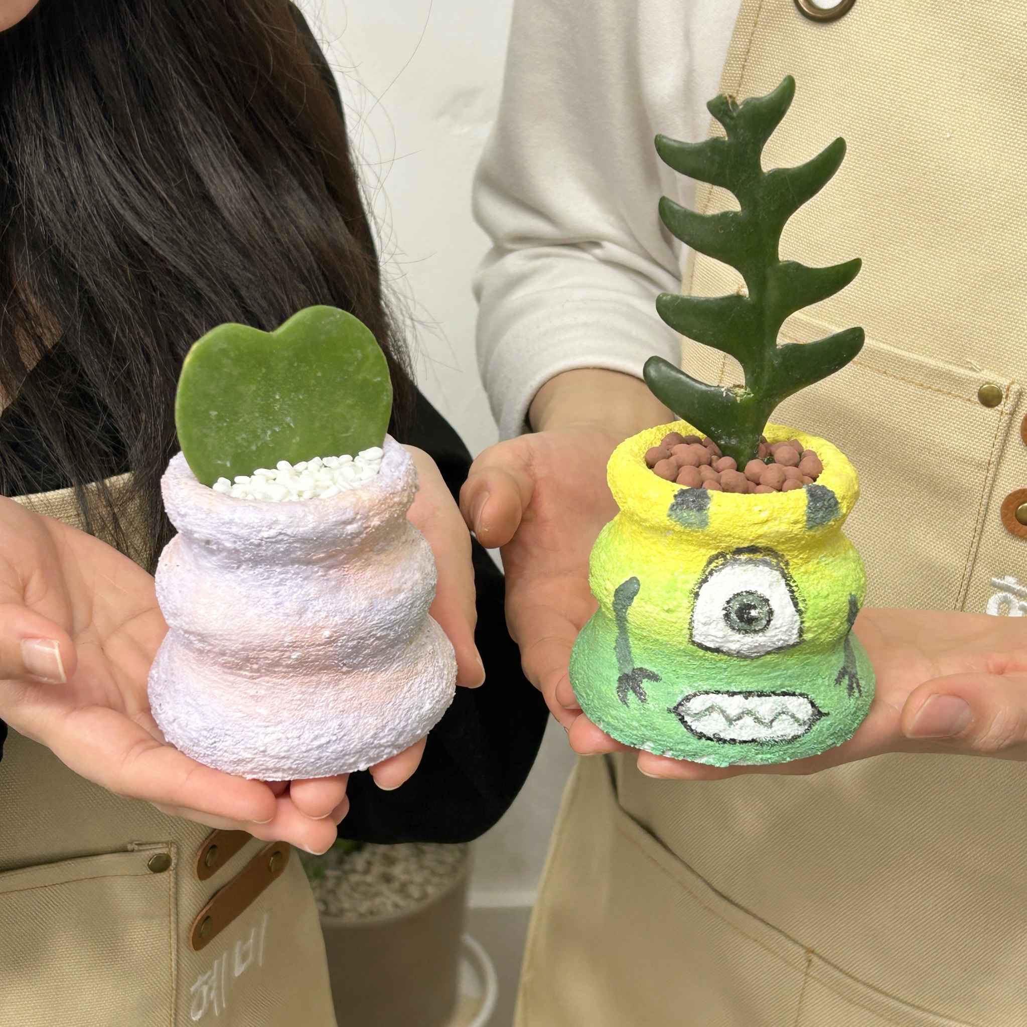 [부산] 힙한 나만의 화분 만들기 ! 힙팟 클래스 | 솜씨당