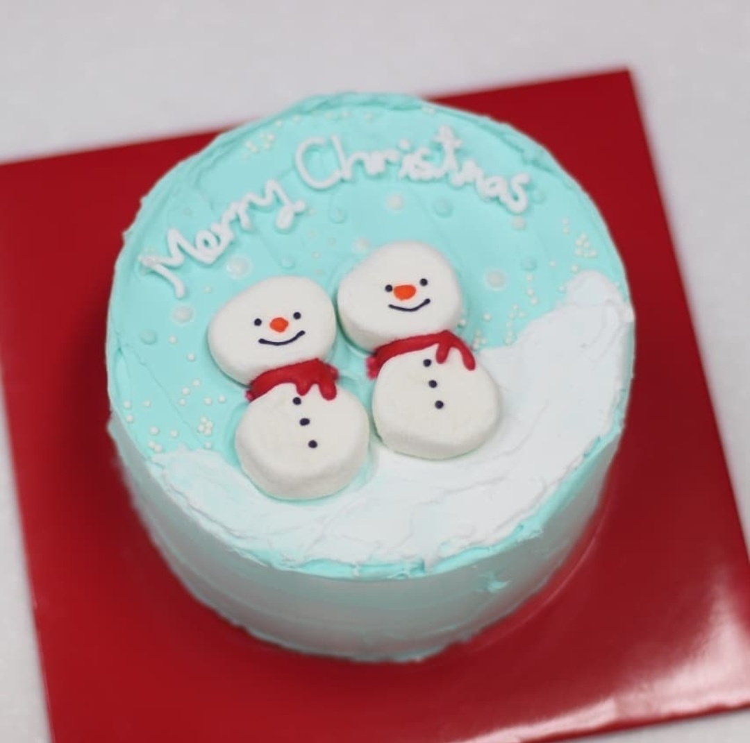 [부산] 커플 특별한 크리스마스 케이크 만들기 원데이 클래스 (2인1케이크) | 솜씨당