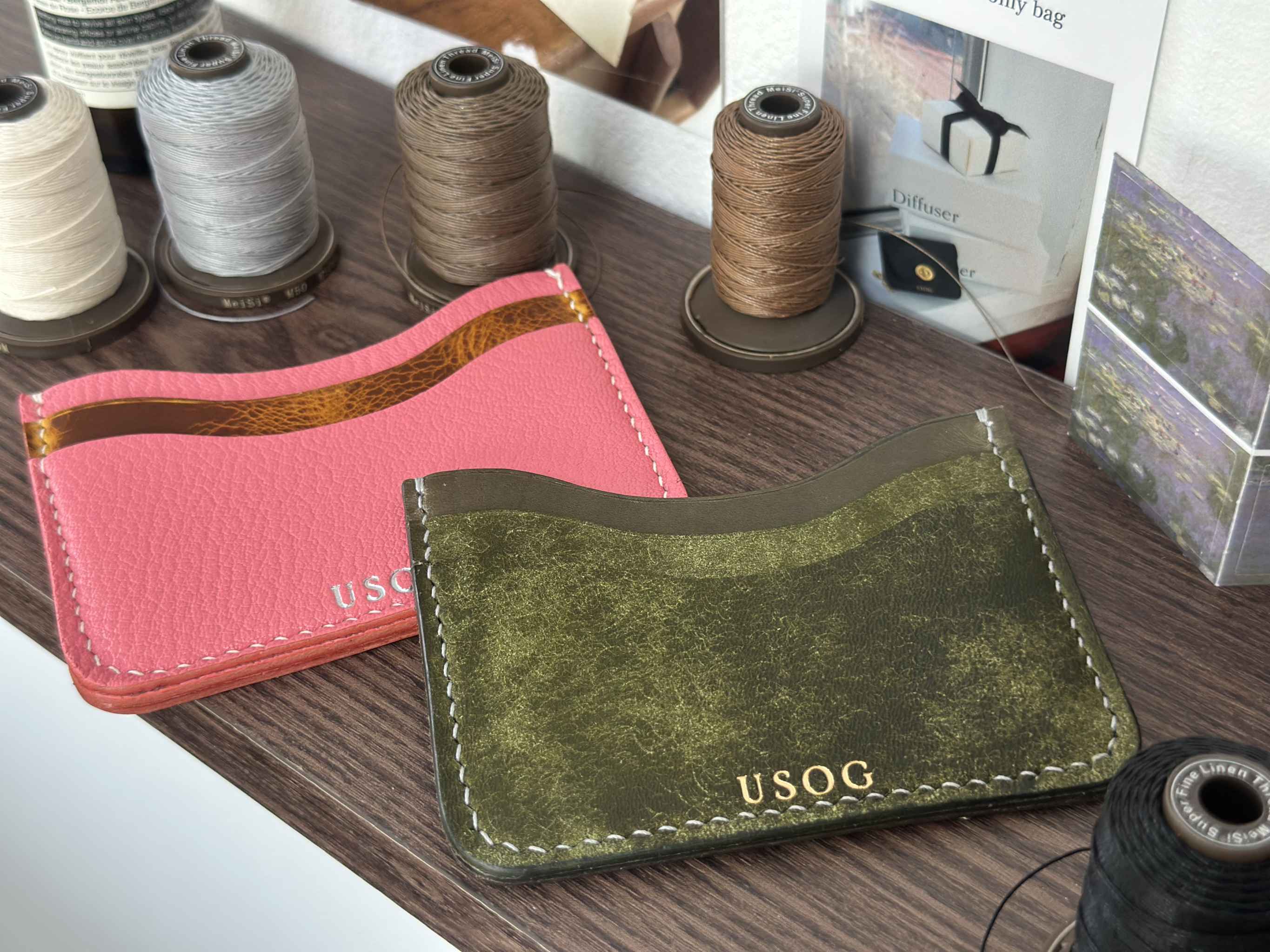 [Yangjae] Basic Leather Card Wallet Making One-Day Class | 솜씨당