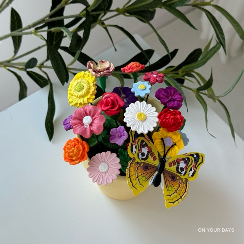[Gangdong] Kids Florist Flower Making Children and Clay Work | 솜씨당