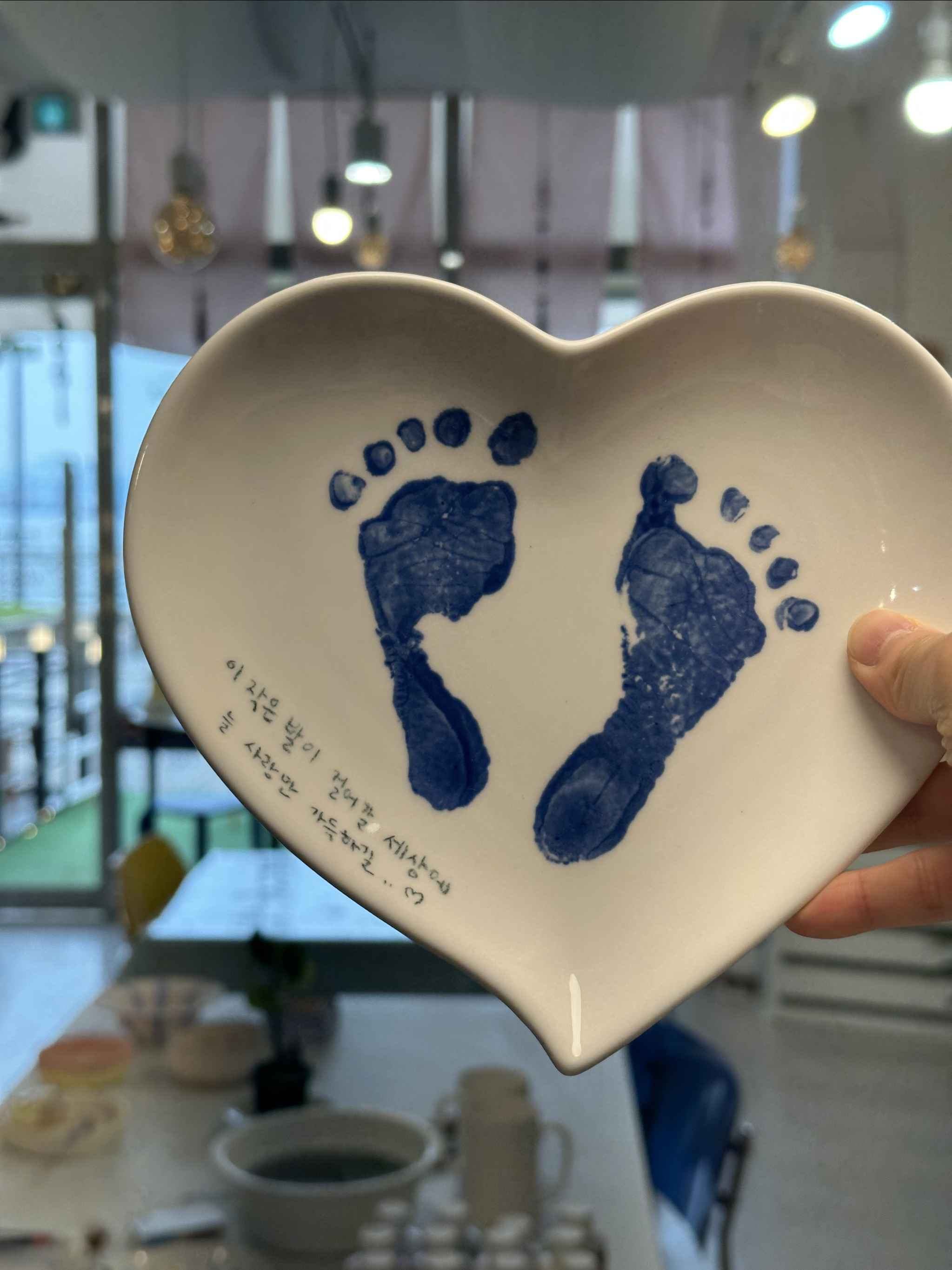 [영종도]우리아이 손도장,발도장 도자기 만들기 | 솜씨당