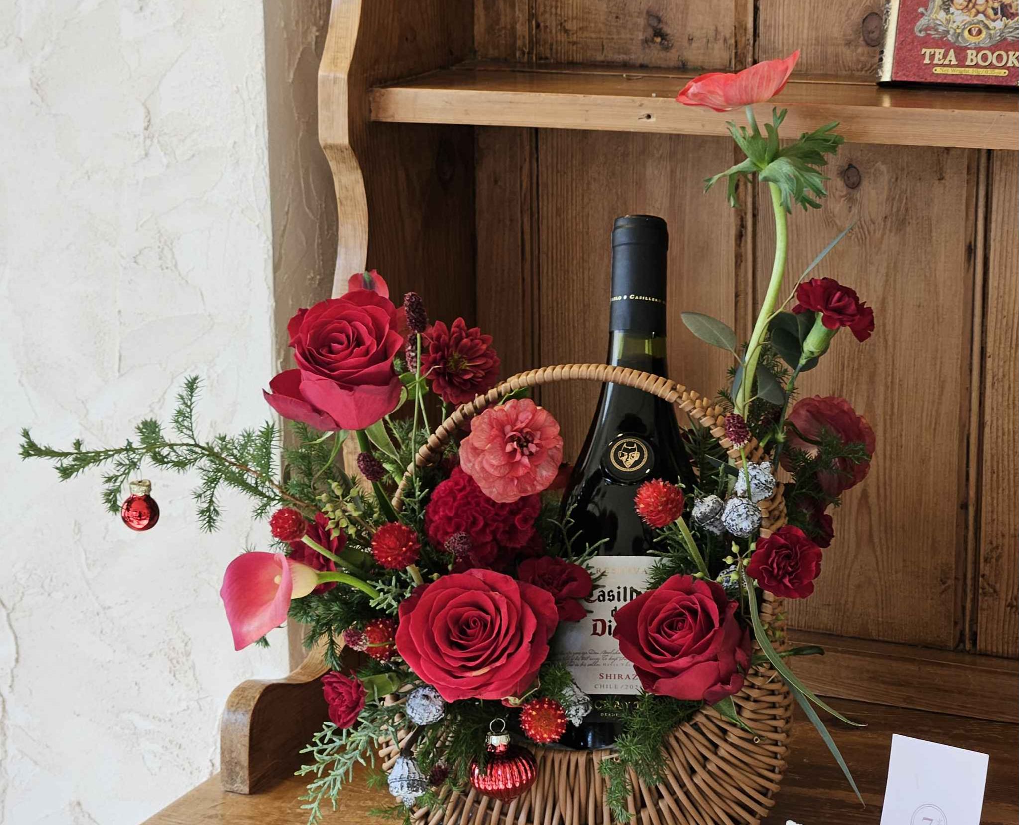 Wine Basket for Chuseok Gifts | 솜씨당